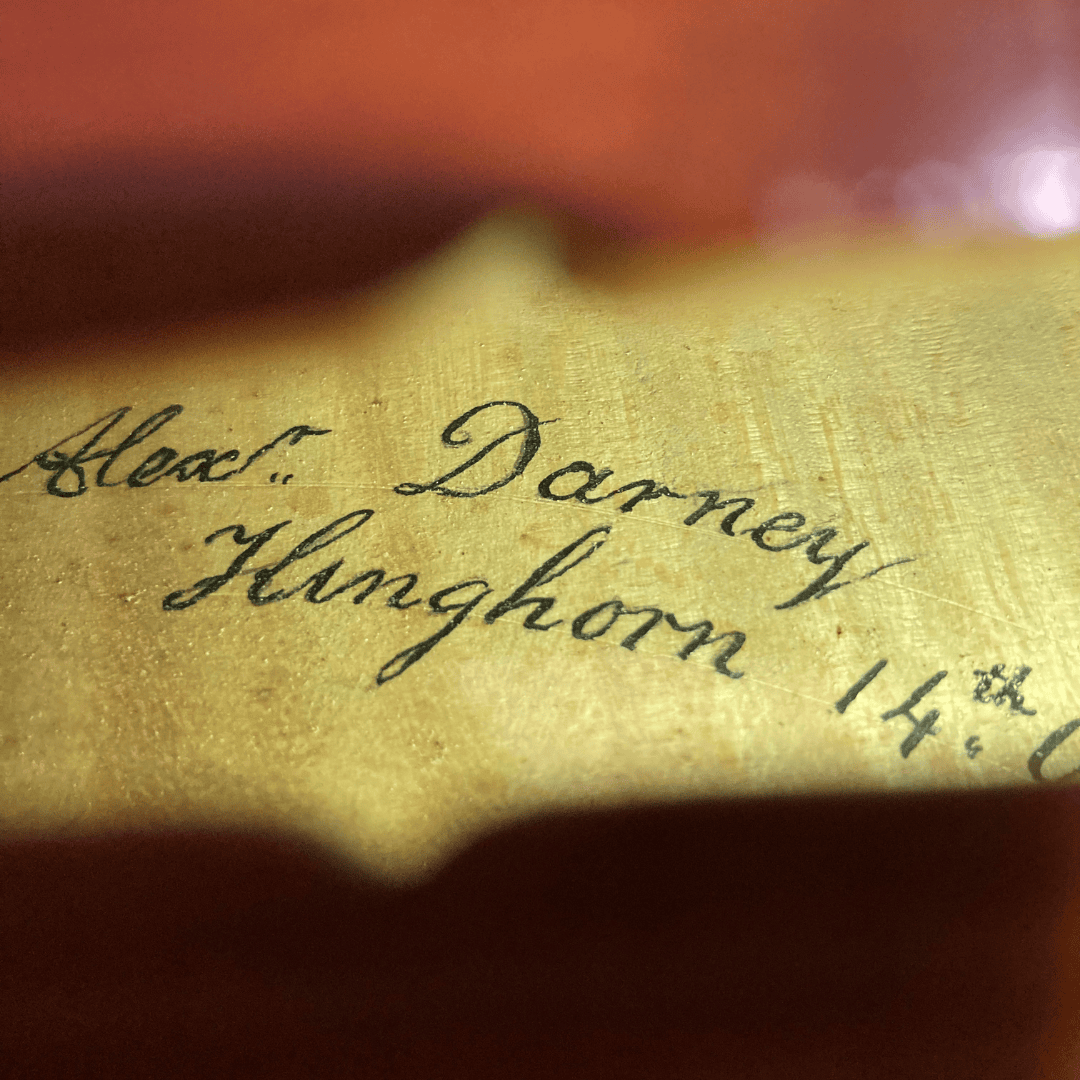 Blog post - Alexander Darney: the Kinghorn luthier | Tim Wright Fine ...